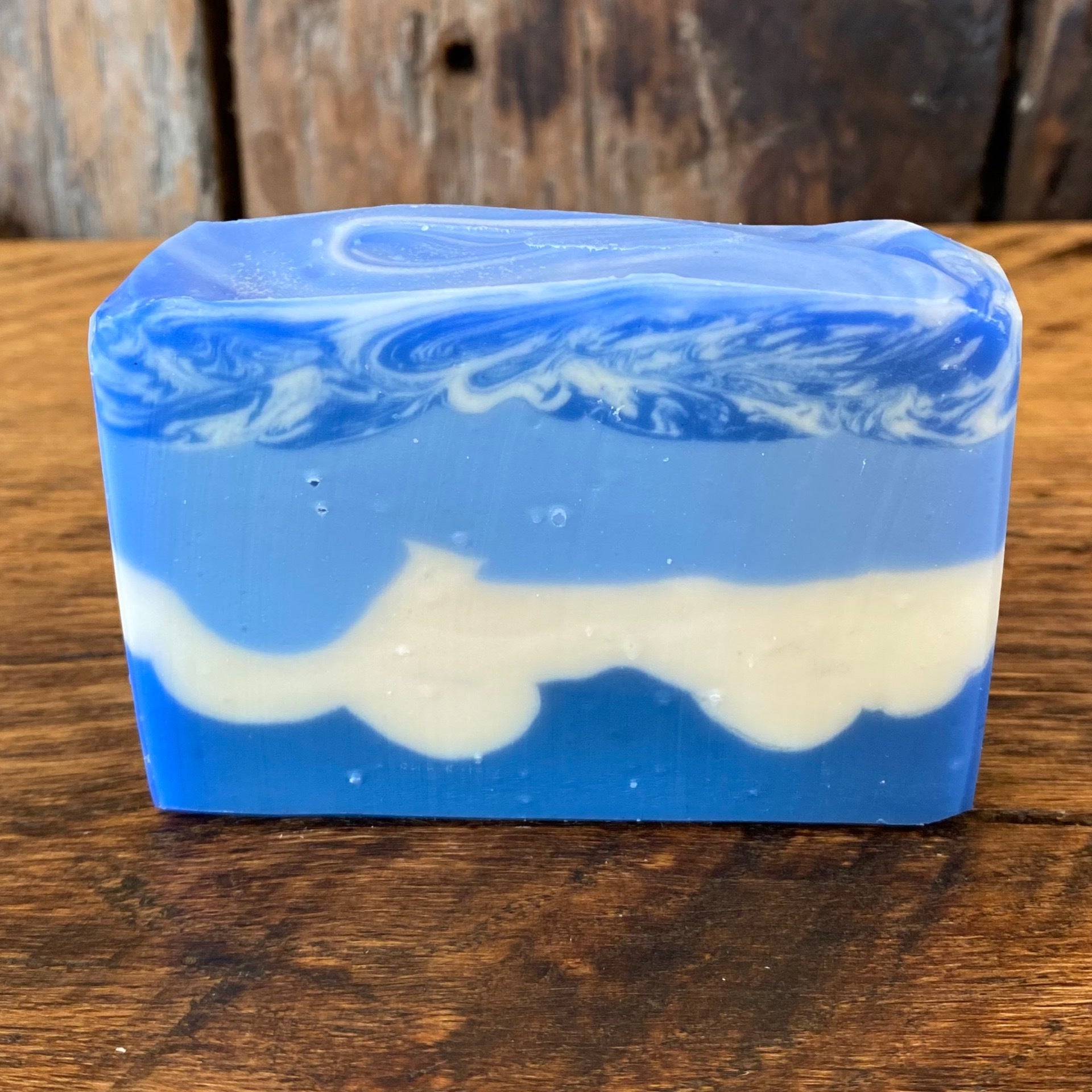 Blue Borage Wave Organic Soap | Vermont Handmade Botanical Soaps | Farm ...