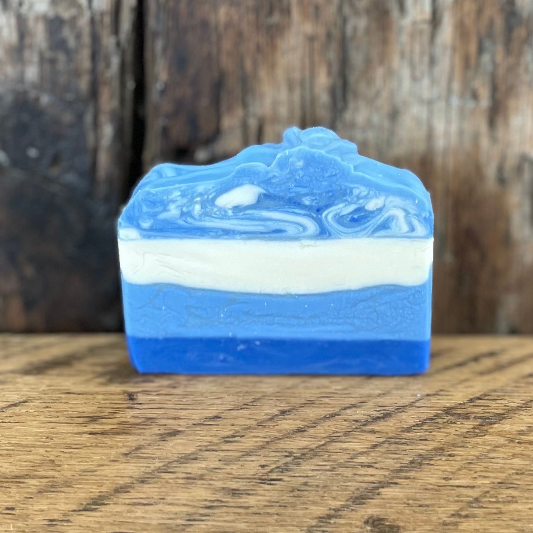 Blue Borage Wave Organic Soap | Vermont Handmade Botanical Soaps | Farm ...