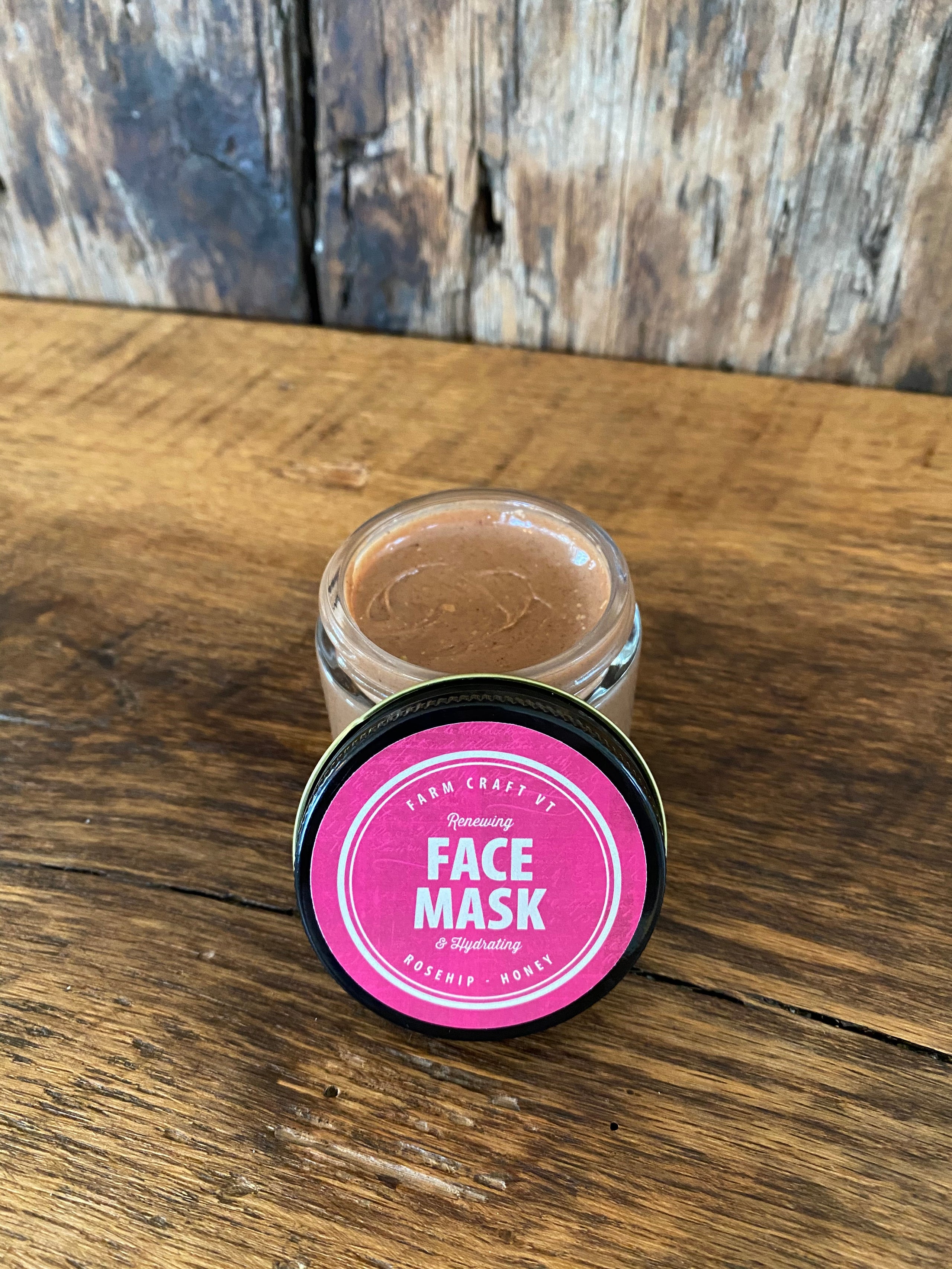 Renewing Rosehip Face Mask| Botanical Products Made in Vermont | Farm ...